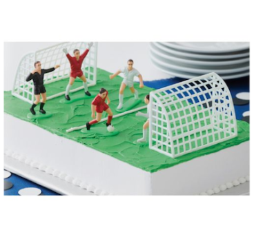 Wilton Tortendekoration Set - Fußball - 7-teilig | Happy Baking