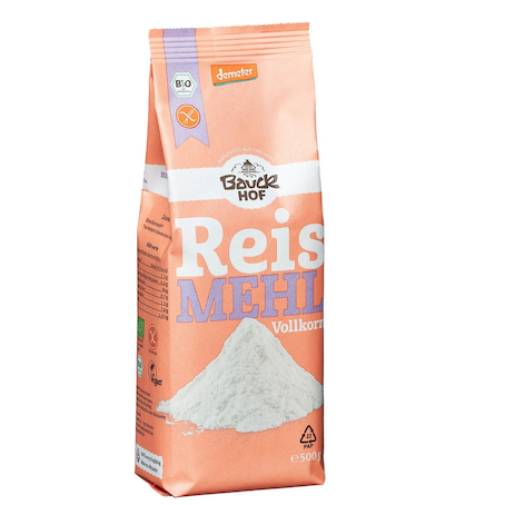 Vollkorn-Reismehl: Glutenfrei, vielseitig und nachhaltig